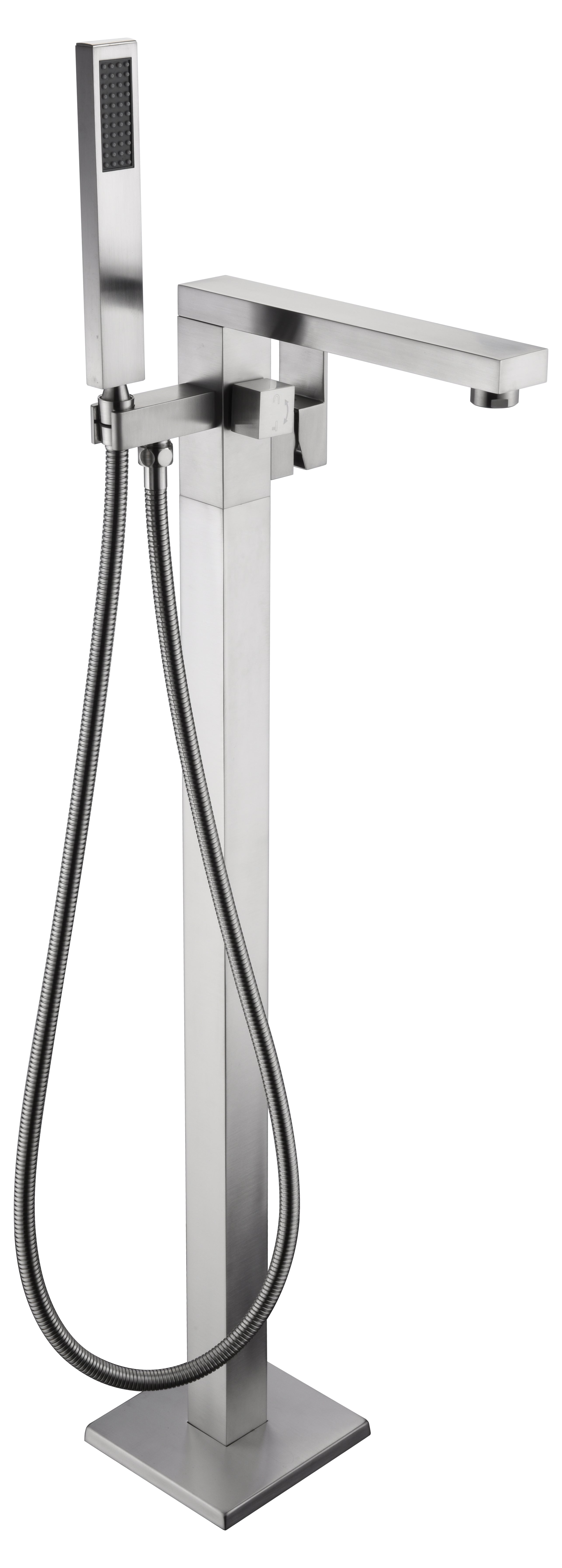 FS-AZ0037BNR - ANZZI Impala Series 2-Handle Claw Foot Tub Faucet with ...